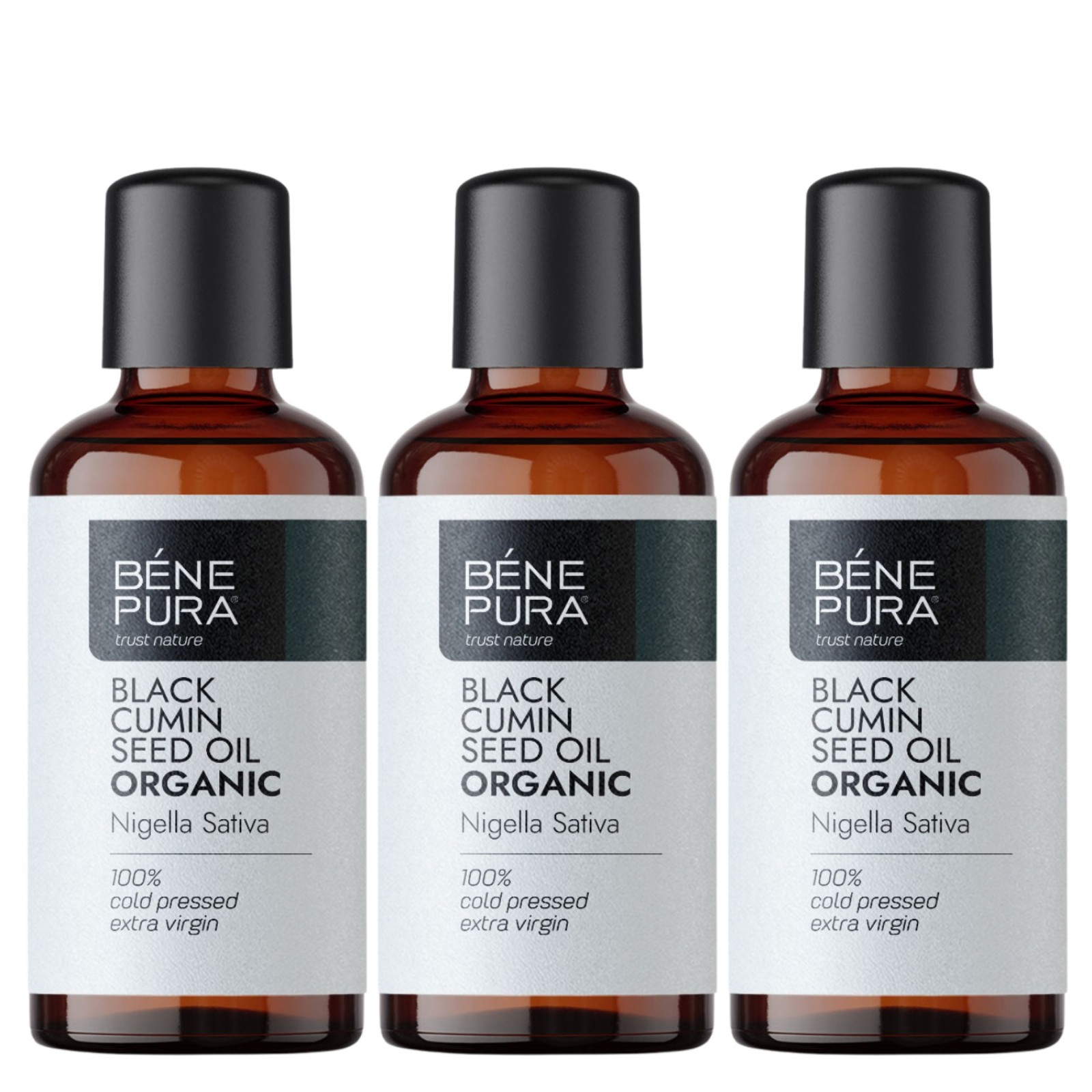 ᐉ 3x Bio Crni Kim Bazno ulje - 100ml - Benepura.hr