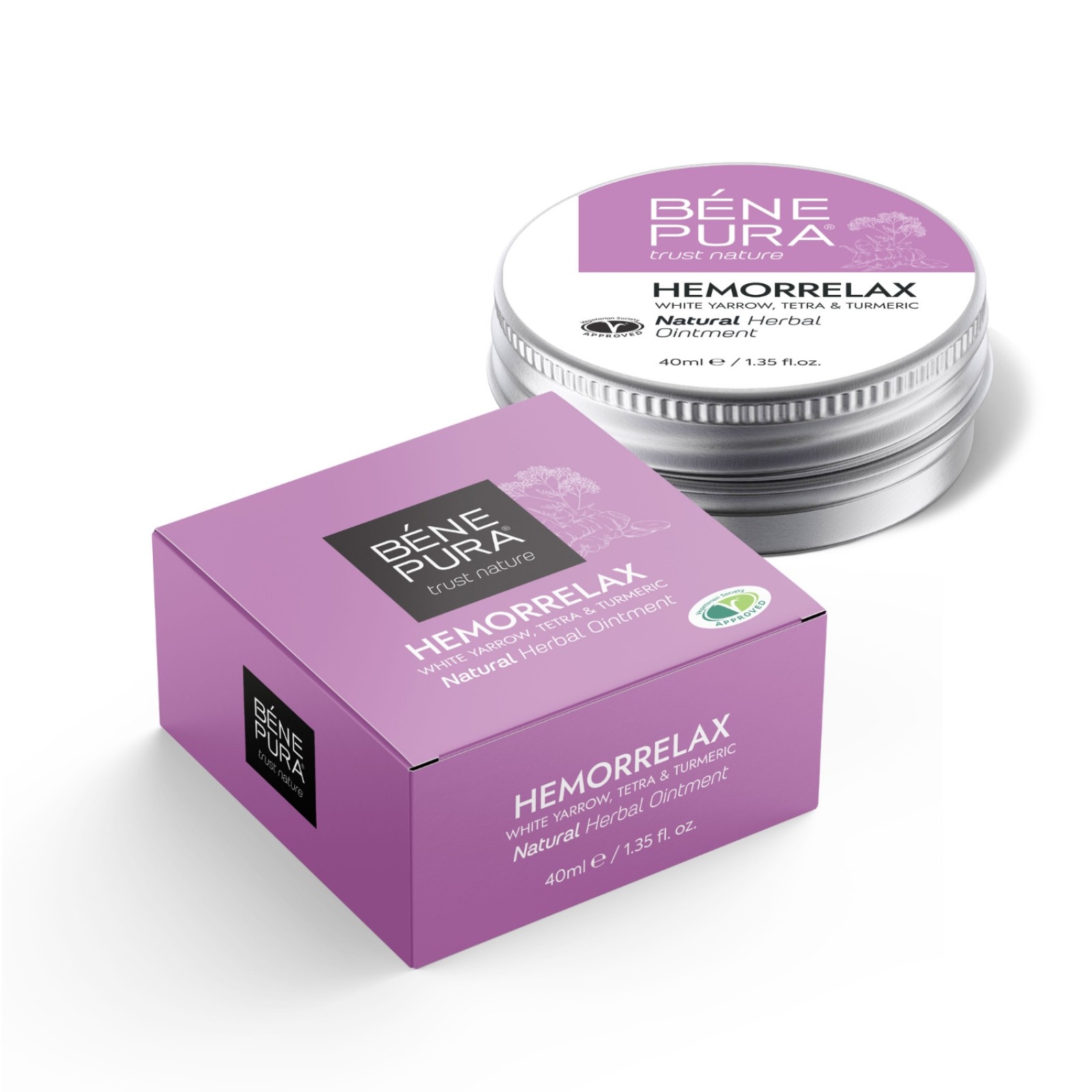 ᐉ Mast za Hemoroide sa Bijeli Stolisnik, Tetrom i Kurkumom - 40ml ...